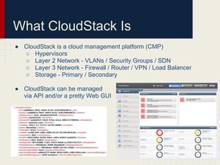 CloudStack In Production | PPT