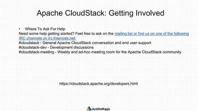 CloudStack Meetup - Introduction | PPT