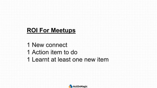CloudStack Meetup - Introduction | PPT