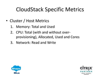 Cloud stack monitoring with zenoss | PPT