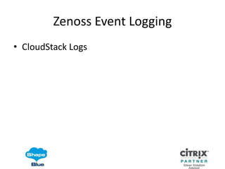 Cloud stack monitoring with zenoss | PPT