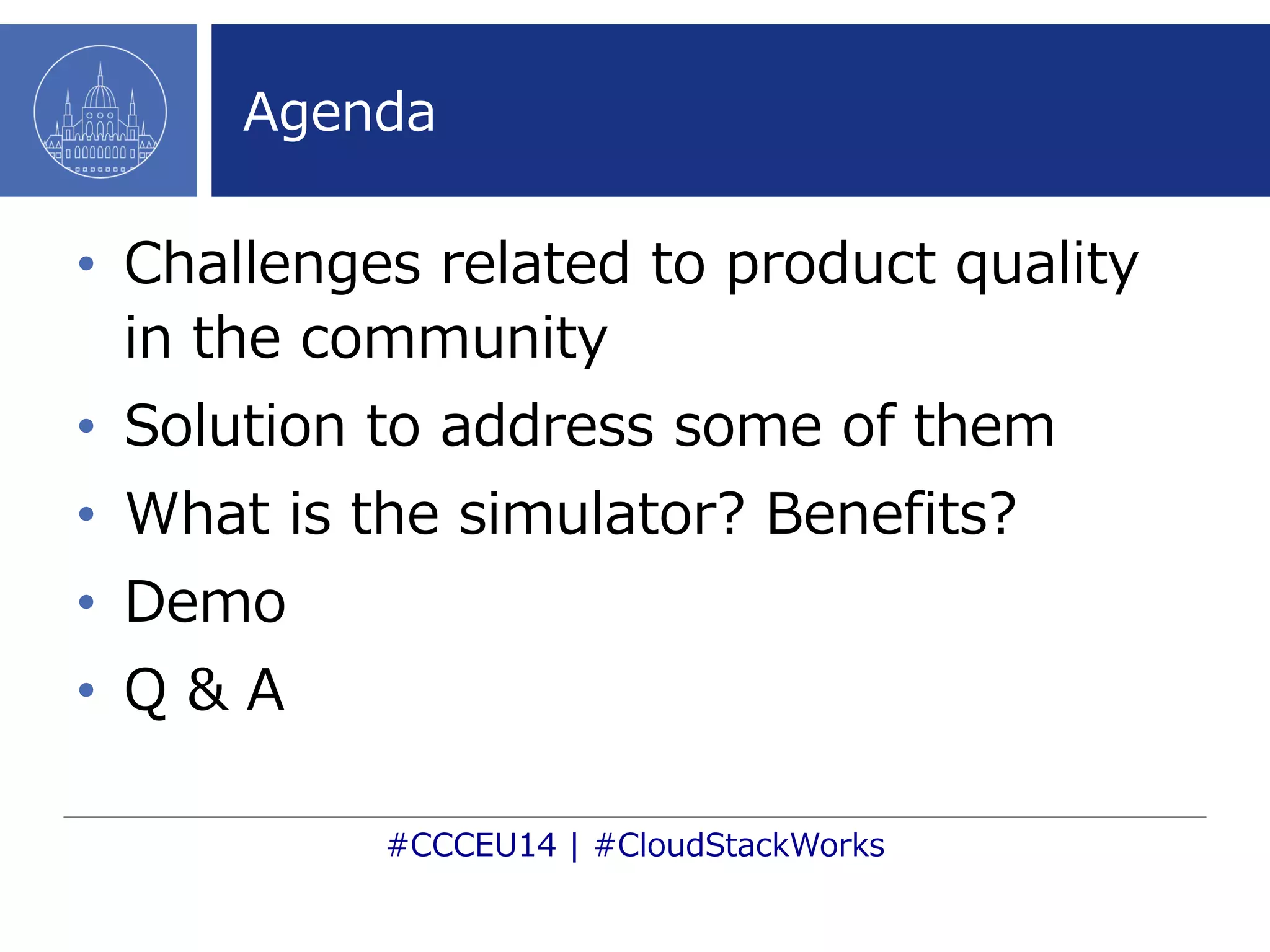 Cloudstack simulator | PDF
