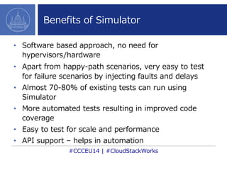 Cloudstack simulator | PDF