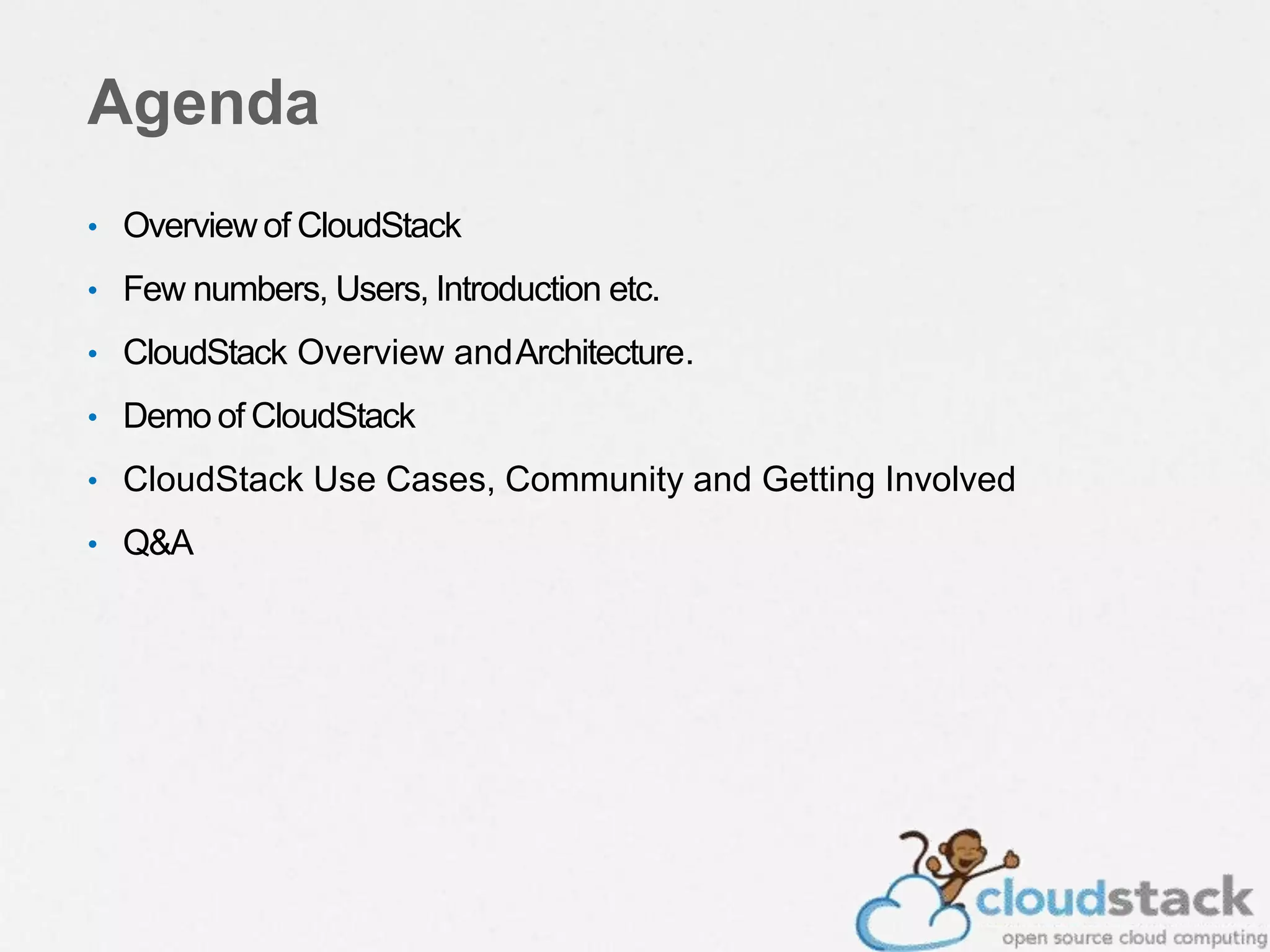 CloudStack Overview | PPT