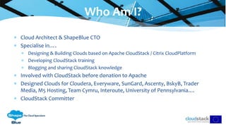 CloudStack User Group Overview And News - 12 feb 2015 | PPT