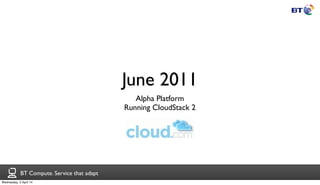 British Telecom (BT) and CloudStack | PDF