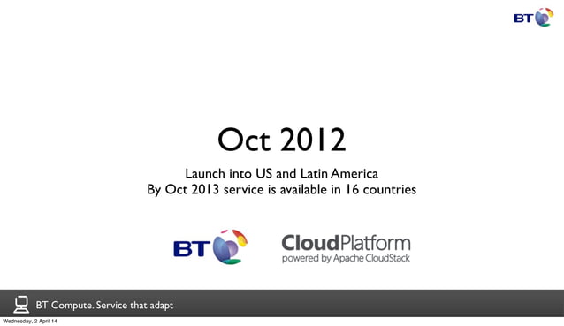 British Telecom (BT) and CloudStack | PDF