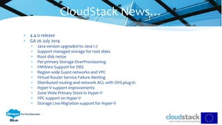 CloudStack User Group welcome | PPTX