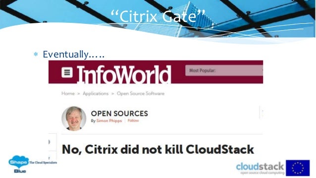 CloudStack User Group welcome