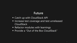 CloudStack with Ansible | PPT