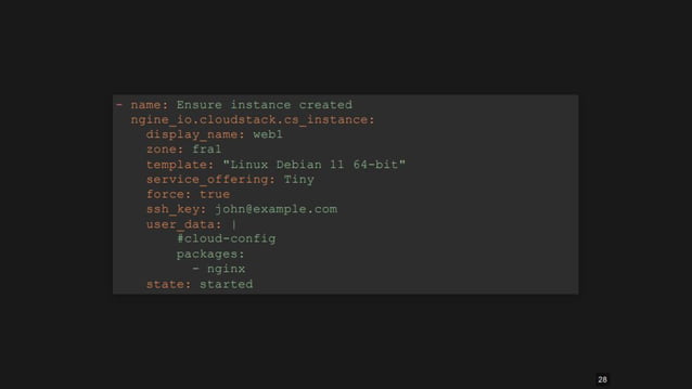 CloudStack with Ansible | PPT