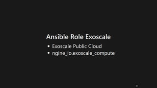 CloudStack with Ansible | PPT