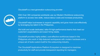 Cloudstaff Outsourcing Services - Philippines | PPTX