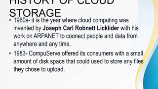 Cloud storage | PPT