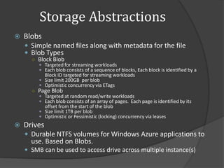 Cloudstorage azure and s3 | PPT