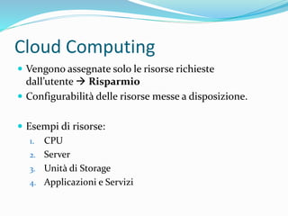 Cloud storage e cloud computing | PPT