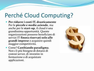 Cloud storage e cloud computing | PPT