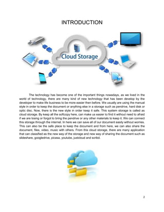 Cloud storage imd113 | PDF
