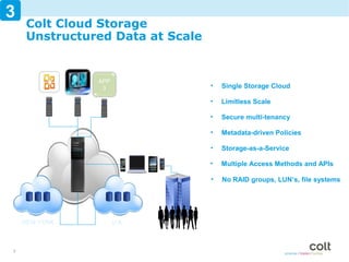 Cloud storage launch Arrow ECS | PPT
