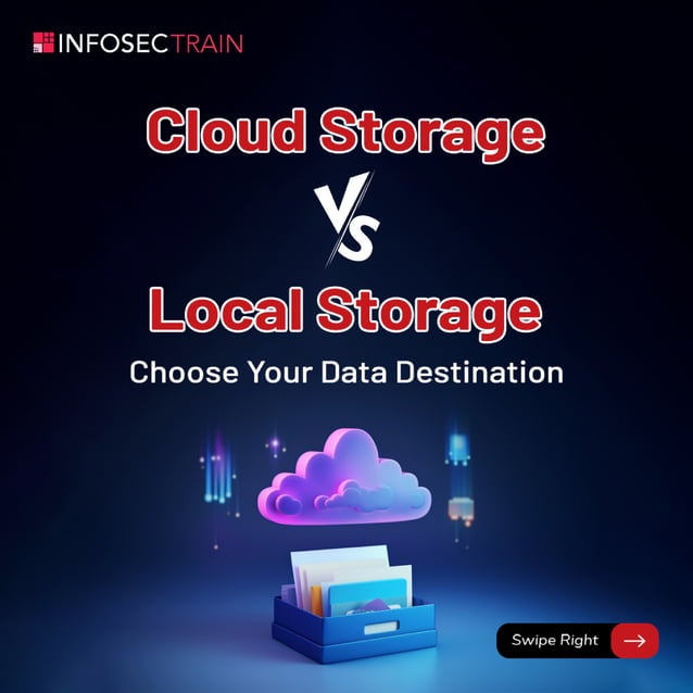 Cloud Storage vs. Local Storage.pdf InfosecTrain | PDF