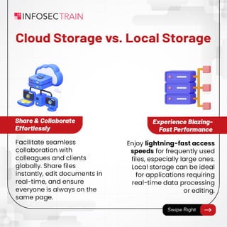 Cloud Storage vs. Local Storage.pdf InfosecTrain | PDF