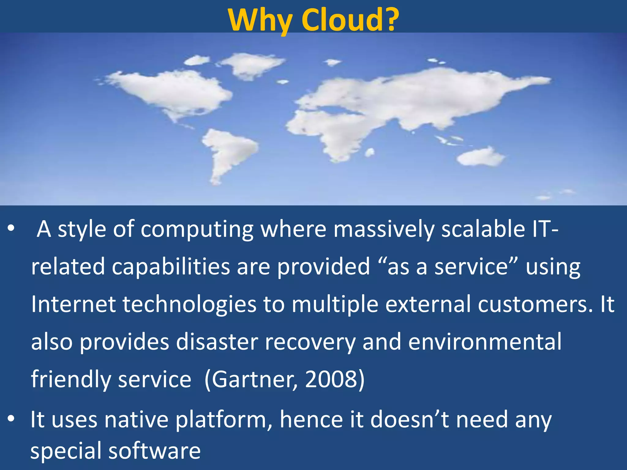 Cloud streaming presentation | PPTX