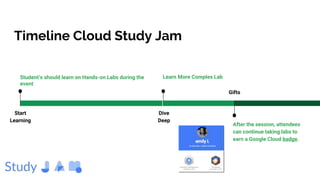 Cloud study Jam 2019 at UIN Malang | PPT