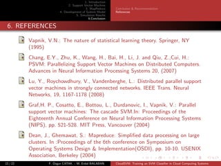 MapReduce based SVM | PDF