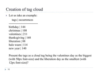 Cloud tag | PPT