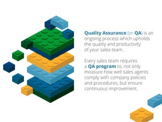 Building Blocks for a Successful QA Program | PDF | Sales | Business