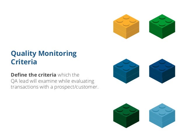 Building Blocks For A Successful Qa Program
