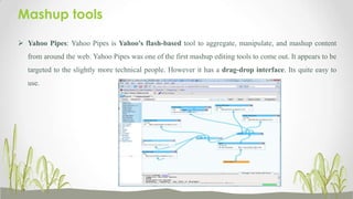 Cloud technology (Mashup) + Case Study | PPT
