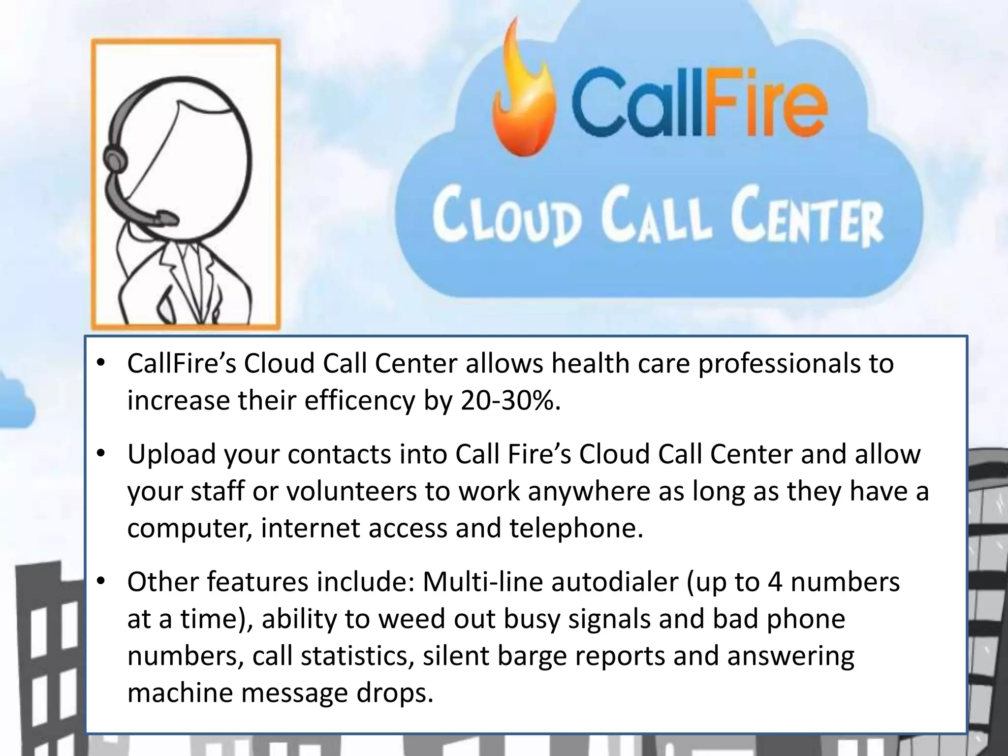 Cloud telephony for medical professionals | PPTX