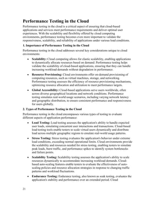 Cloud Testing: A Comprehensive Guide from Beginner to Advanced | PDF