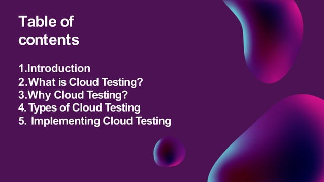 Cloud Testing Everything You NeedTo Know | PPT