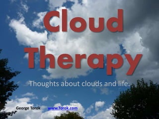 Cloud therapy | PPT