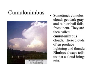 Cloud types | PPT