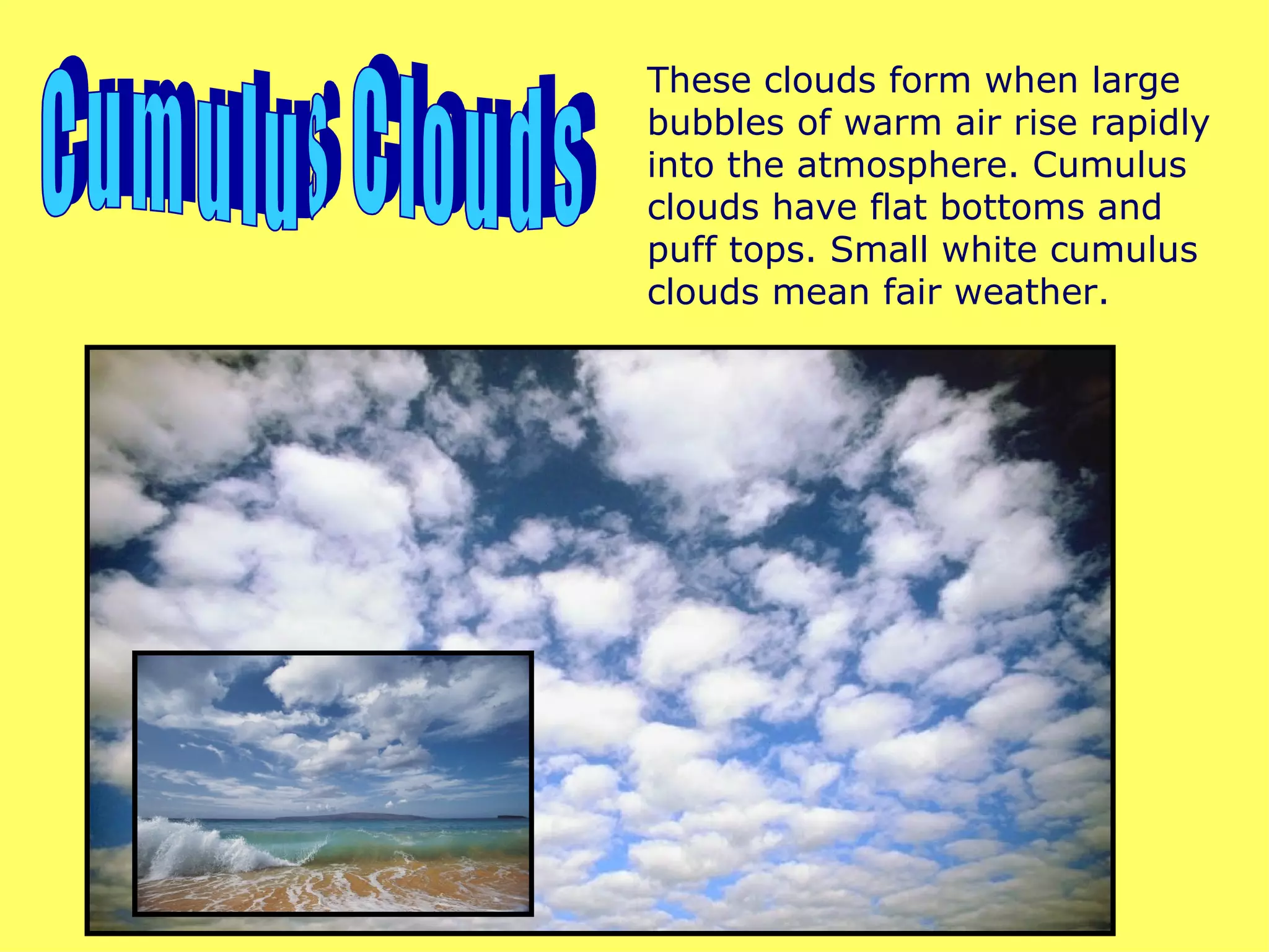 Cloud Types Presentation | PPT