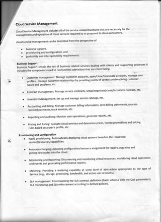 Cloud computing notes unit 2 RGPV BHOPAL | PDF