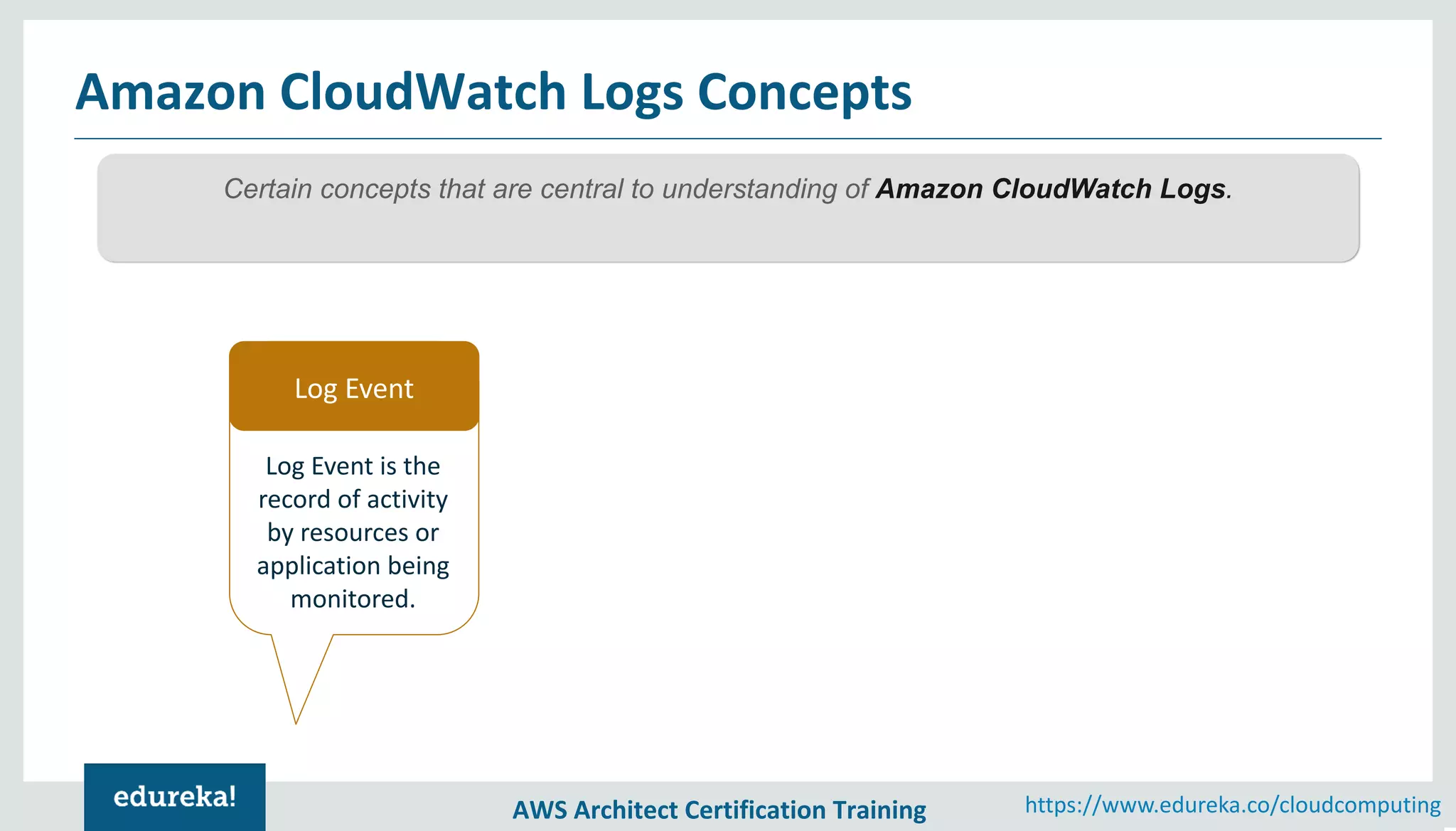 Amazon CloudWatch Tutorial | AWS Certification | Cloud Monitoring Tools | AWS Tutorial | Edureka ...