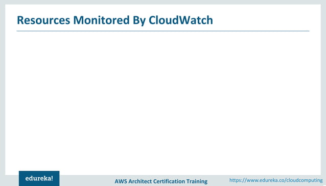 Amazon CloudWatch Tutorial | AWS Certification | Cloud Monitoring Tools | AWS Tutorial | Edureka ...
