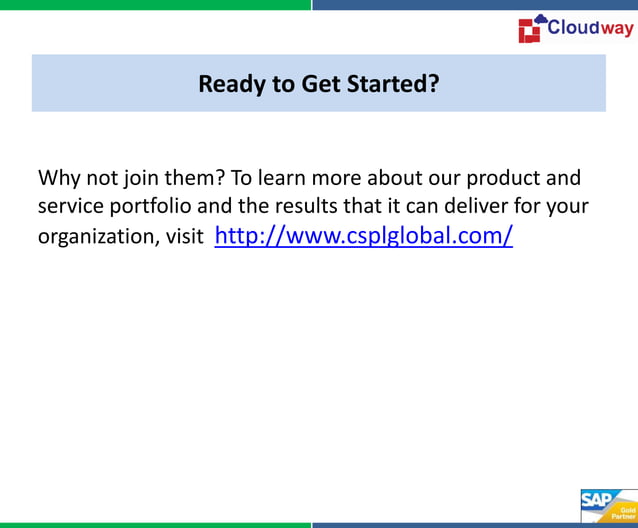 Cloudway company profile | PPT