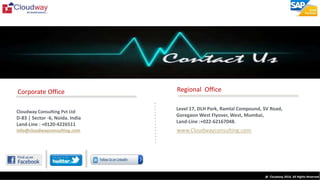 Cloudway corporate presentation | PPT