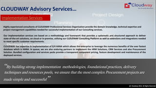 Cloudway corporate presentation | PPT