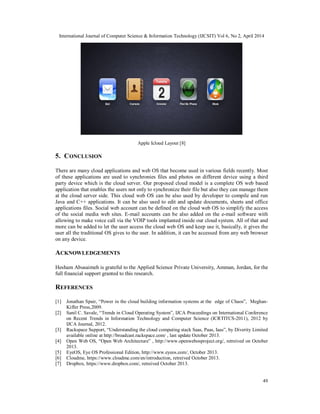 Cloud Web-Based Operating System (Cloud Web Os) | PDF