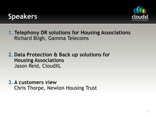 CloudXL - using cloud based solutions in housing | PPT