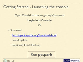 Apache Spark Introduction - CloudxLab | PDF