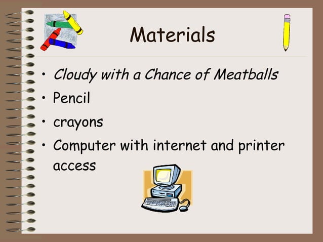 Cloudy With A 2nd Chance Of Meatballs Cyberlesson | PPT | Weather | Science