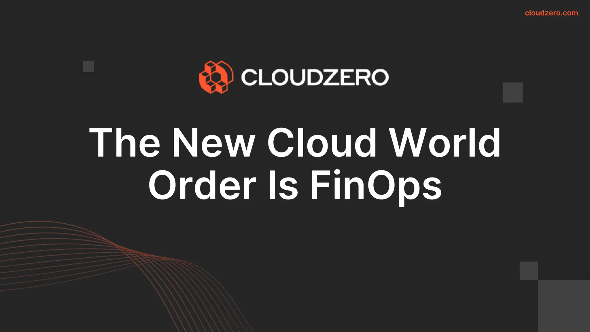 The New Cloud World Order Is FinOps (Slideshow) | PPTX