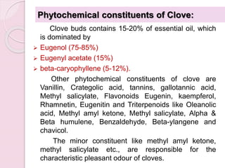 Clove medicinal uses | PPTX